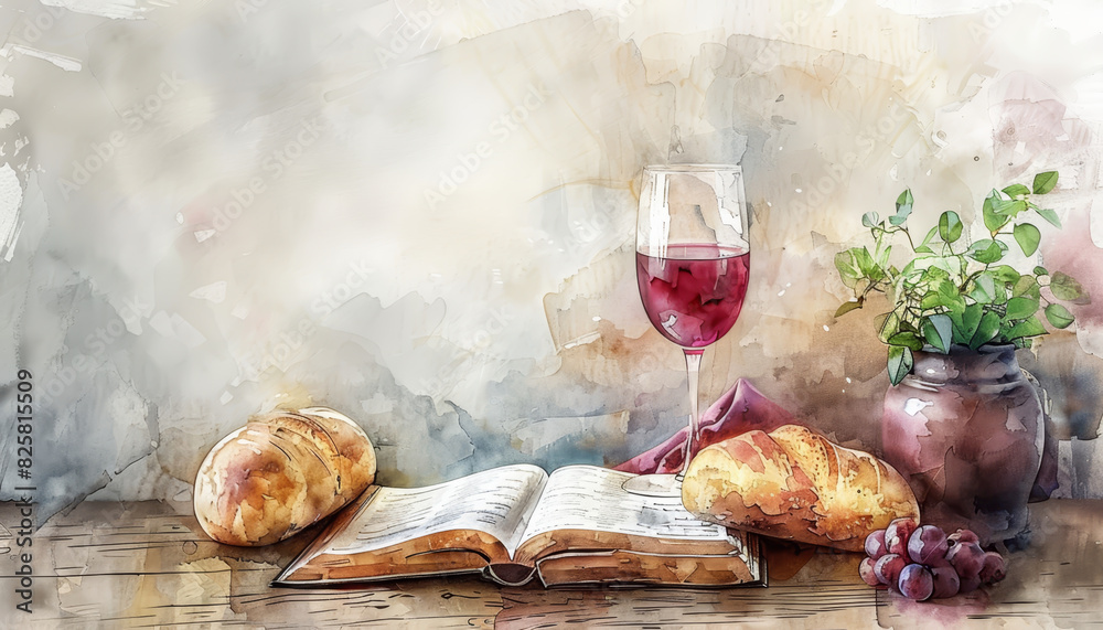 Holy communion on table on church. The Feast of Corpus Christi Concept ...