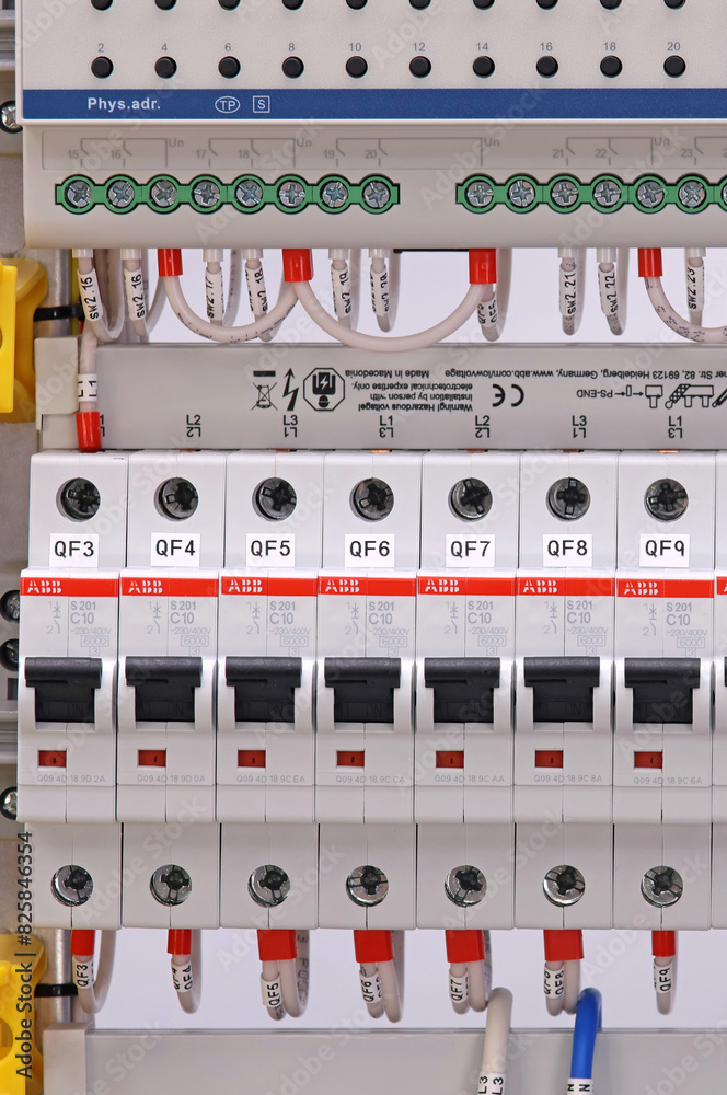 ABB electric circuit breakers for protection of electrical loads. They ...
