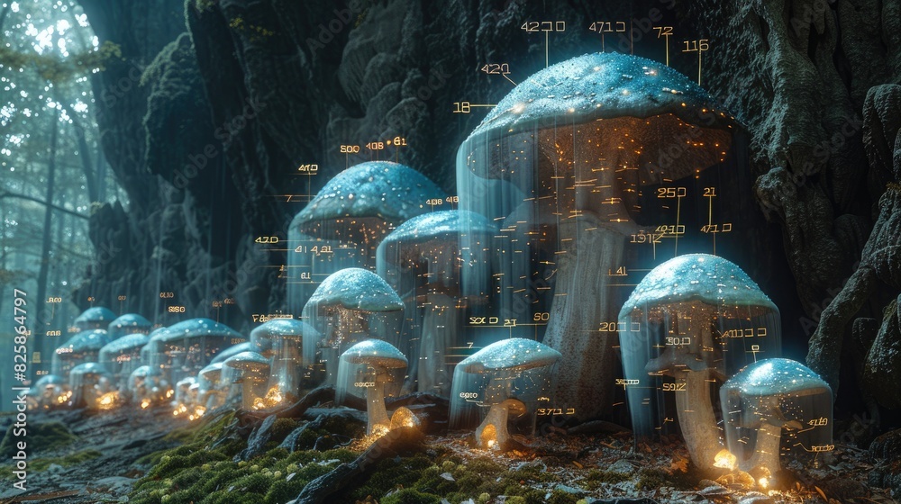 Bioluminescent Fungi and Methane-Producing Archaea in Subterranean ...