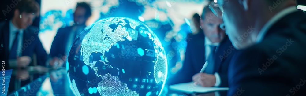 digital map on the laptop screen. The focus is on highlighting details ...