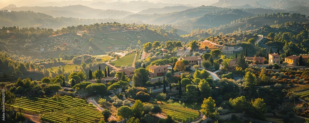 Experience stunning vineyard landscapes in the Priorat wine region ...