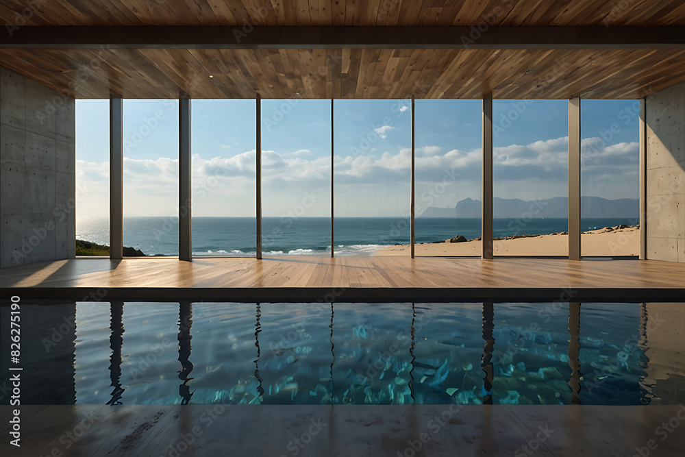 Luxurious Modern Loft with Ocean View Pool, Contemporary Loft Design ...