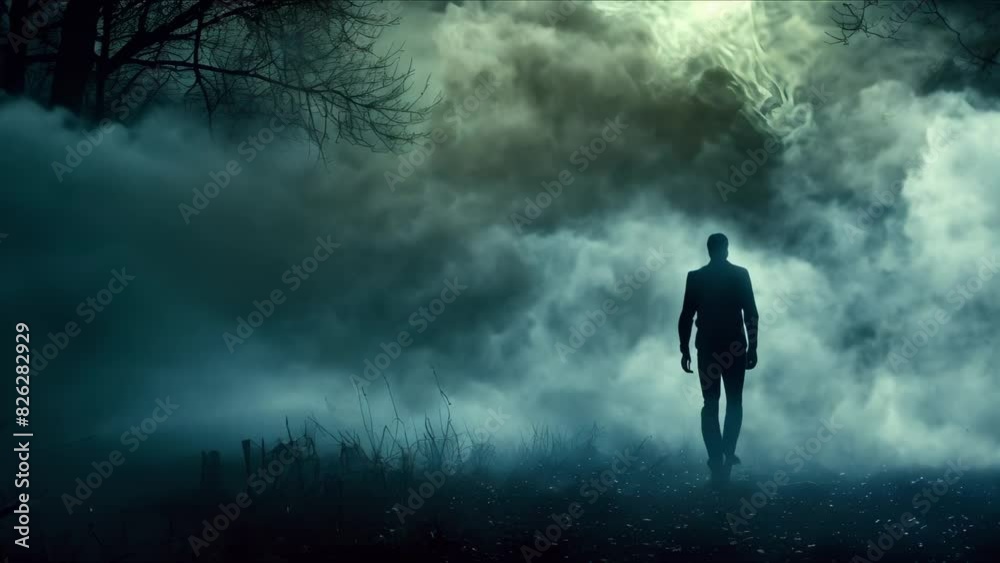 Create suspenseful horror movie scenes from a unique rear view ...