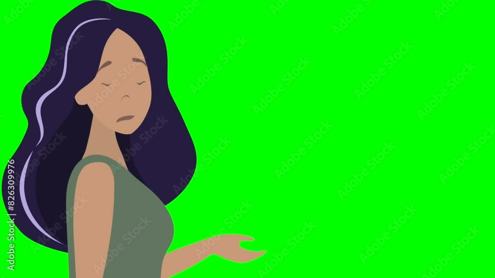 lip syncing, facial animation for storytelling. female character says ...