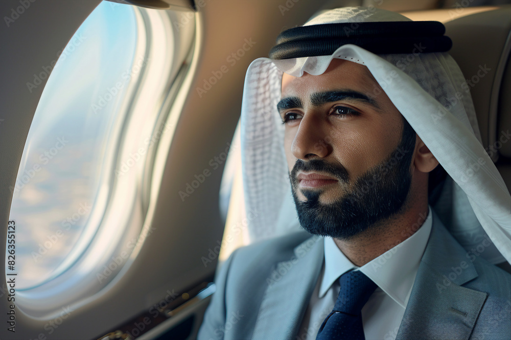 Generative AI picture Portrait of traditional arabian person people in ...