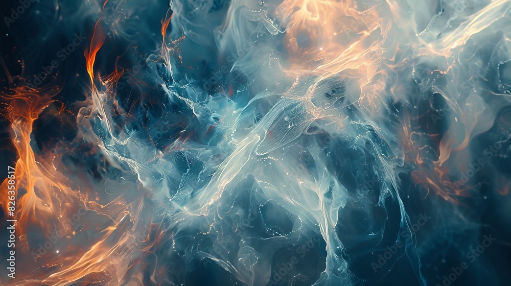Surreal Dreamlike Wonderland: Ethereal Abstract Fantasy with Mystical ...