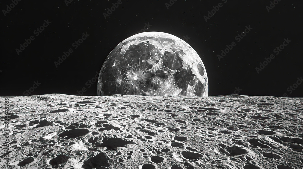 Modern clear, simple and detailed space background wallpaper, backdrop ...