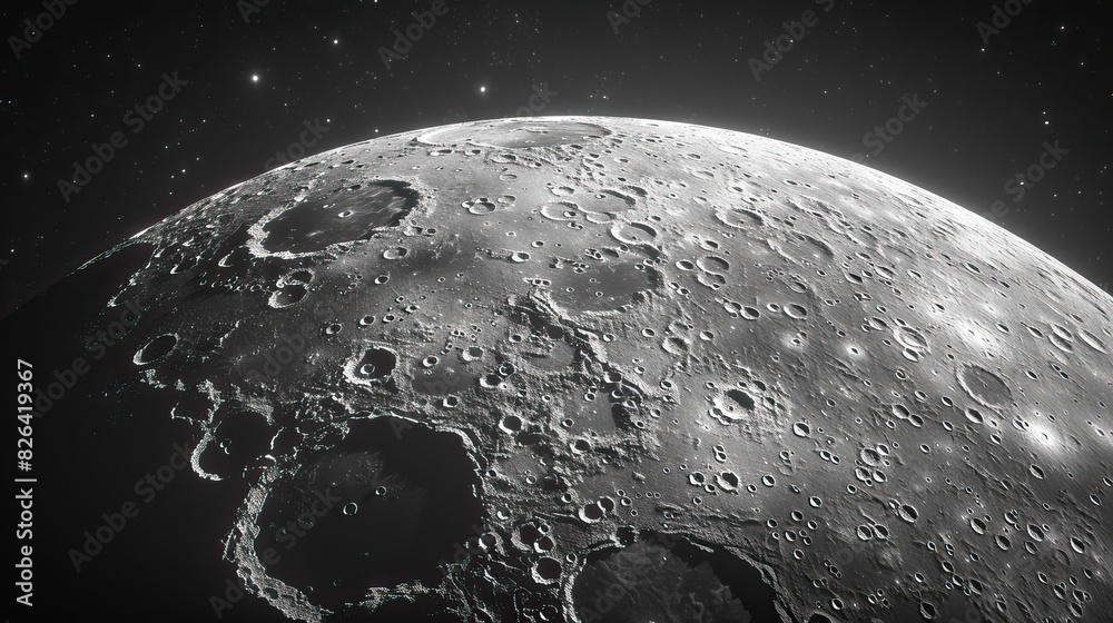 Modern clear, simple and detailed space background wallpaper, backdrop ...