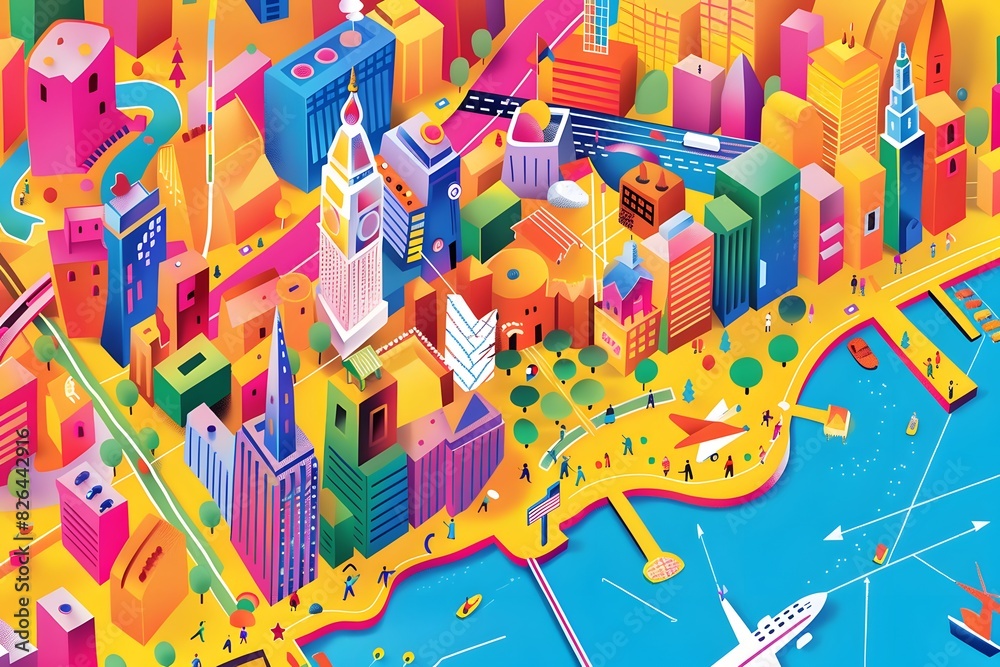 LGBTQ+ maps: Design a detailed LGBTQ+ map, highlighting inclusive ...