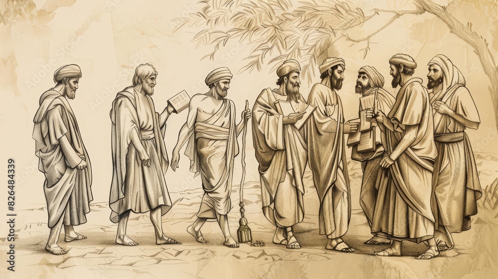 Parable of the Vine and Branches with Jesus as Vine, Followers as ...