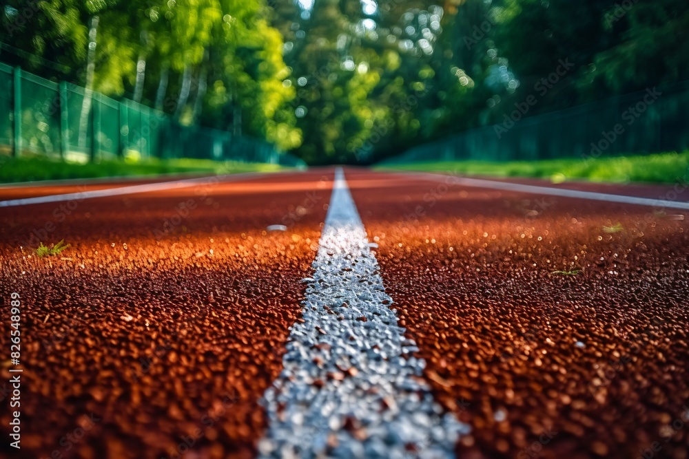 Track and Field Arena: The Essence of Athletic Prowess on the Sports ...