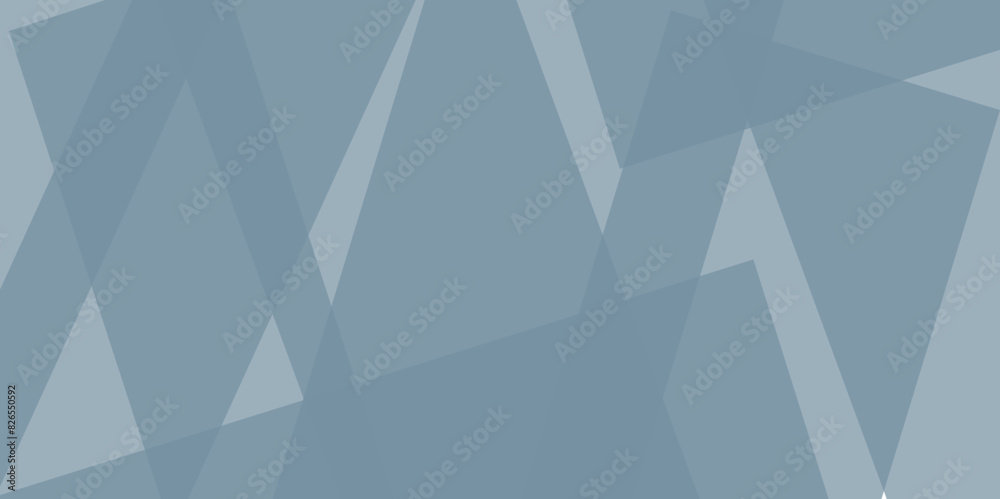 Abstract triangular background with white faded side. Polygon ...