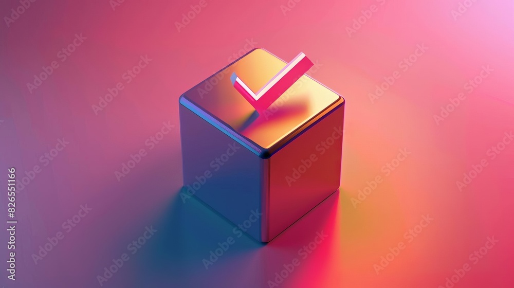 3 3D model of a risk assessment icon symbolizing risk management with a ...