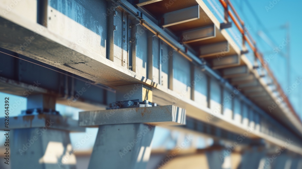 LRT bridge, highlighting the architectural design and engineering ...