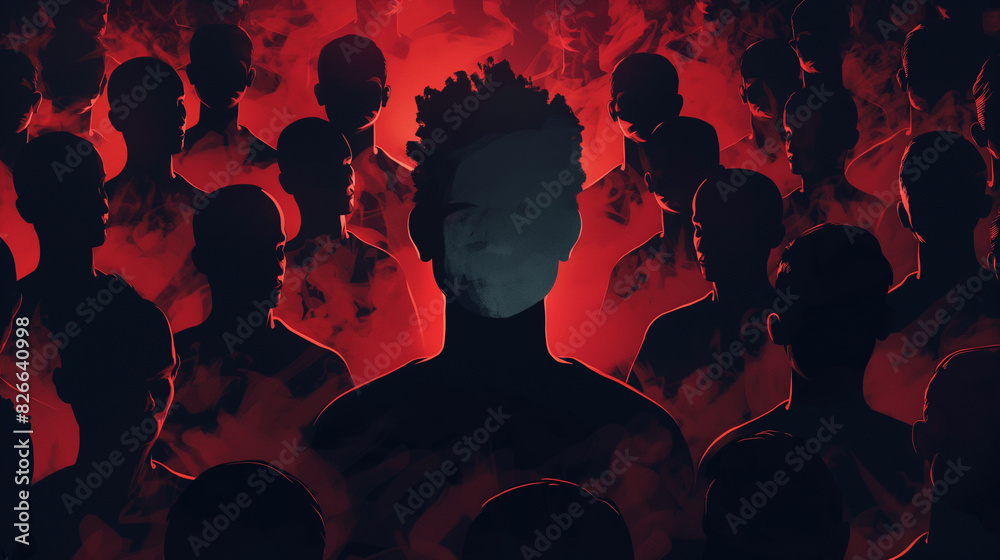 ilustração instigante explora a manipulação da mídia e a psicologia da ...