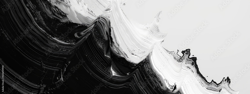 abstract black and white distortion glitch texture wallpaper. modern ...