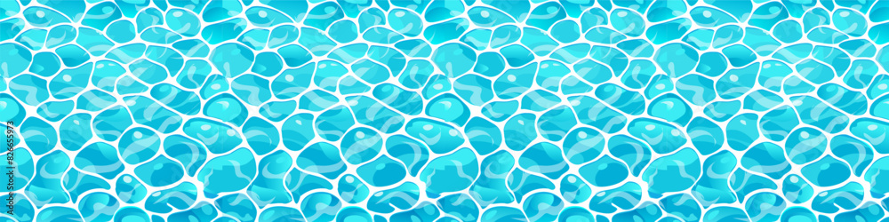 Blue water pool. Pool water waves texture, perfectly clean clear water ...