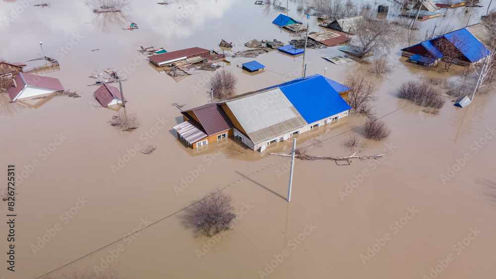 Global warming, floods on the planet.The apocalypse, catastrophes ...