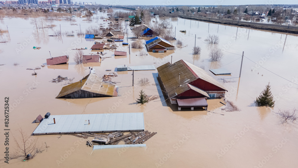 Global warming, floods on the planet.The apocalypse, catastrophes ...