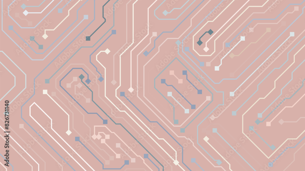 Circuit board, technical background, chip pattern, motherboard ...