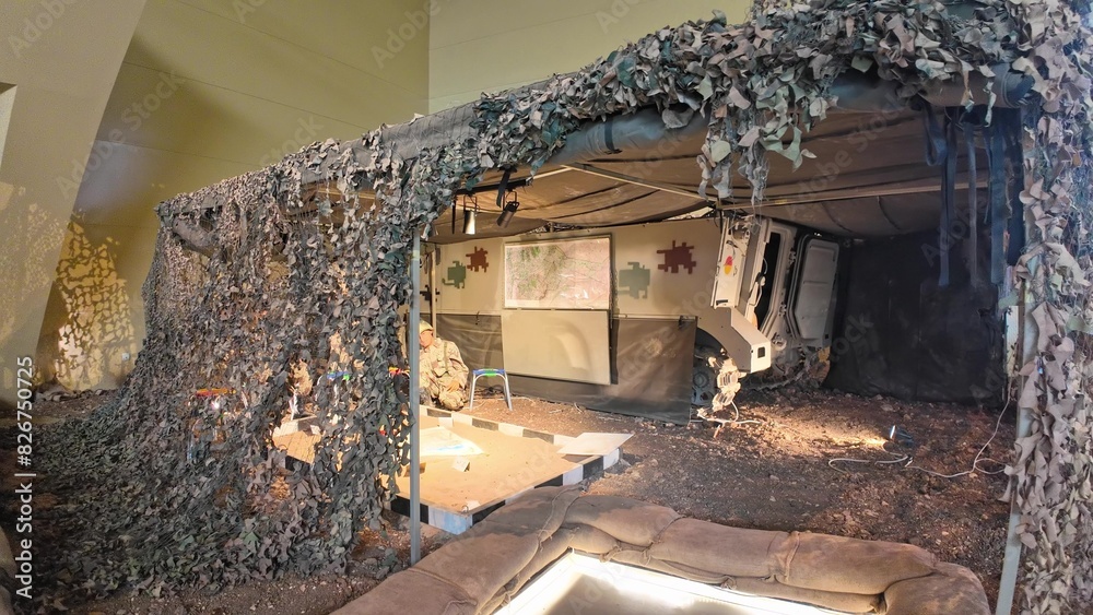 Royal Tank Museum, Amman, Jordan - May 4, 2024: 1960s Vietnam war ...