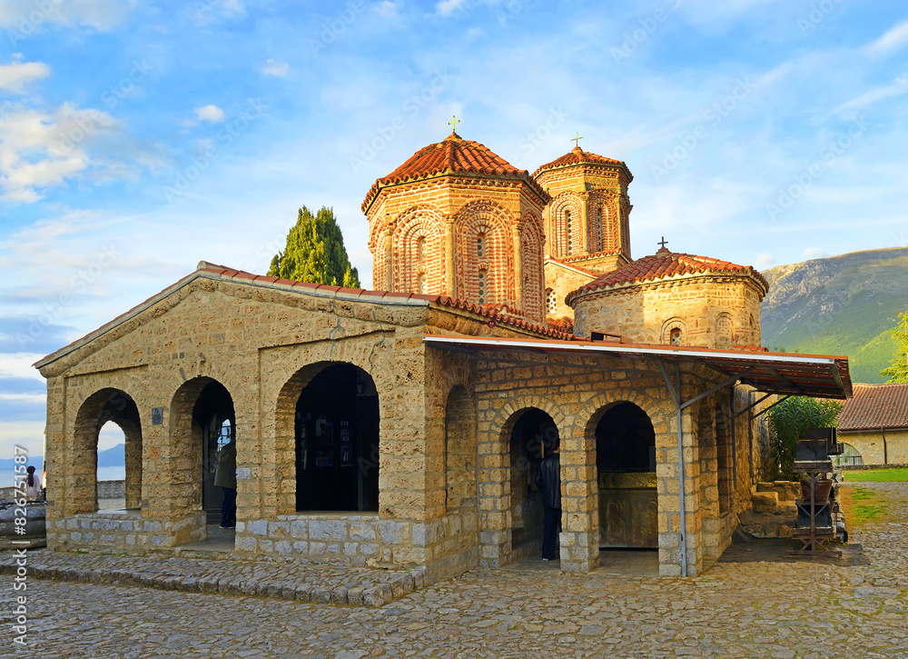 Lake Ohrid, North Macedonia - Saint Naum monastery and Church, Natural ...