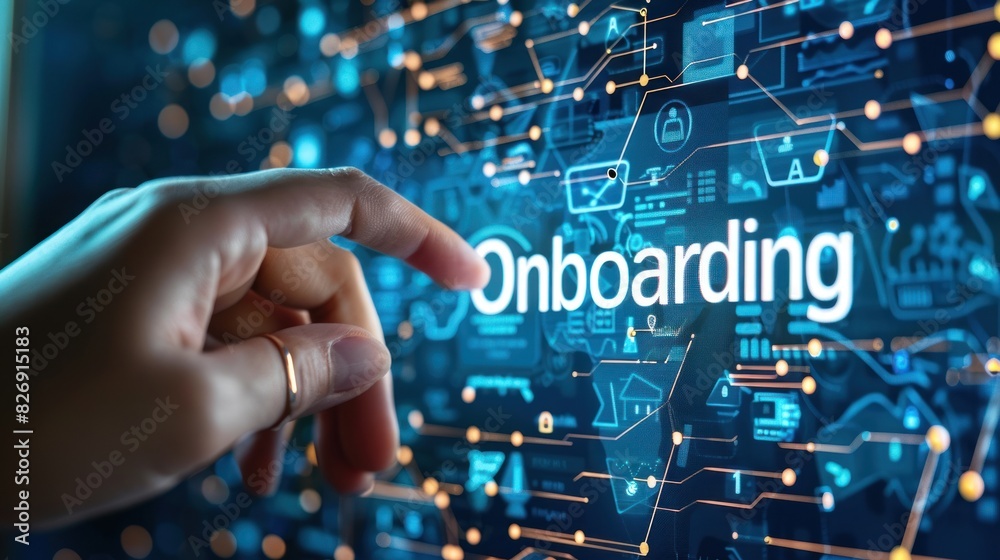 Onboarding business process concept Stock Illustration | Adobe Stock