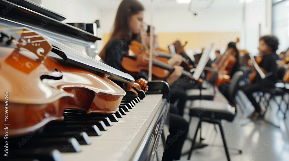 Music Theory: A conservatory classroom where students learn to read ...
