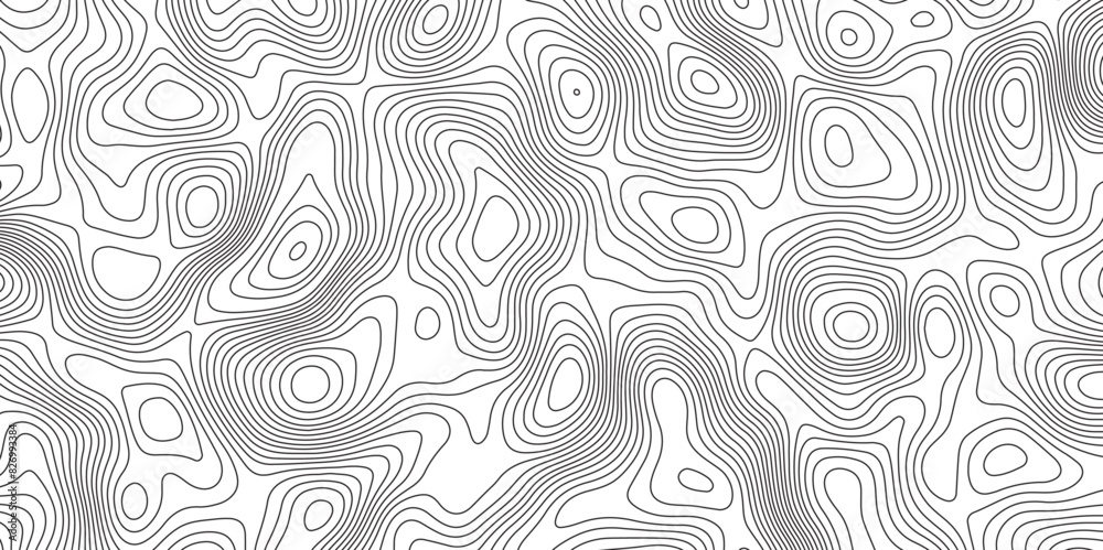 Map in Contour Line Light topographic topo contour map contour. Natural ...