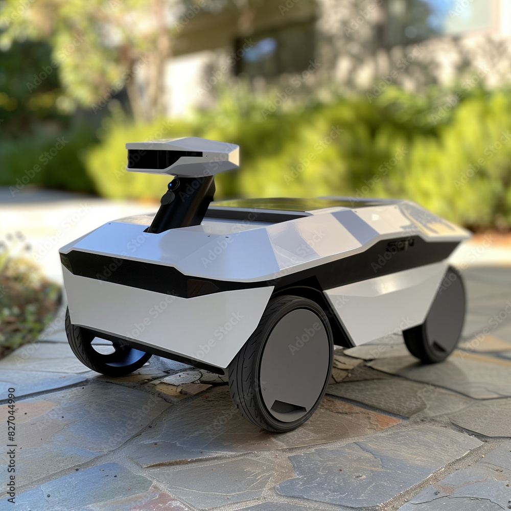 Frost White Autonomous Delivery Robot: Last-Mile Logistics Solutions ...