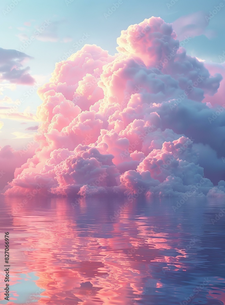 Wallpaper pink clouds store