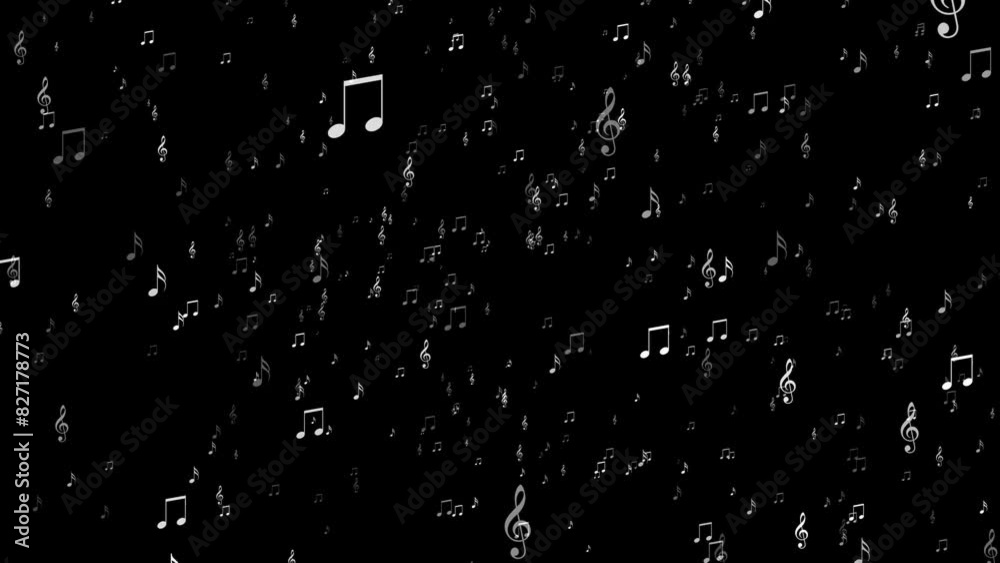 Musical notes - Dynamic Video Backgrounds and Overlay Elements for ...