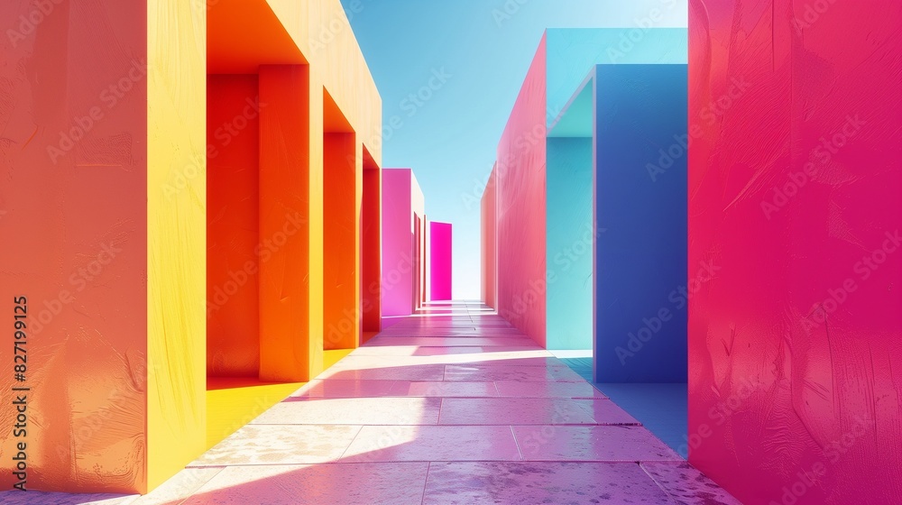 Visually stunning architectural background featuring a blend of ...