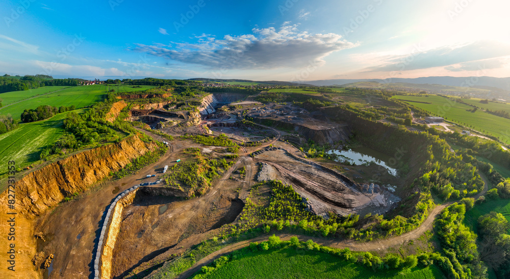 Open-pit mining sounds like a giant sandbox for adults, doesn't it ...