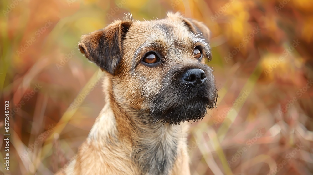 The Border Terrier is a small breed known for its hardy nature and ...