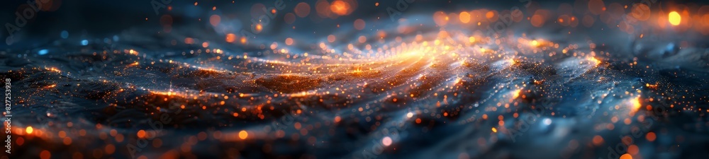 Background Like deciphering a cosmic puzzle, delving into abstract ...