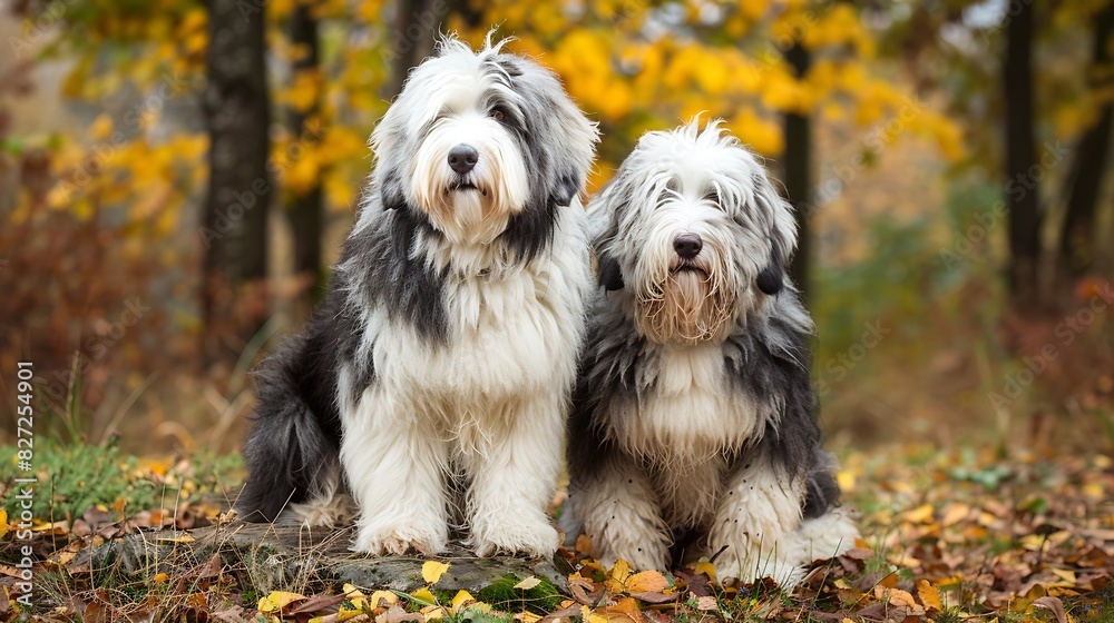 The Old English Sheepdog is a breed known for its shaggy coat and ...