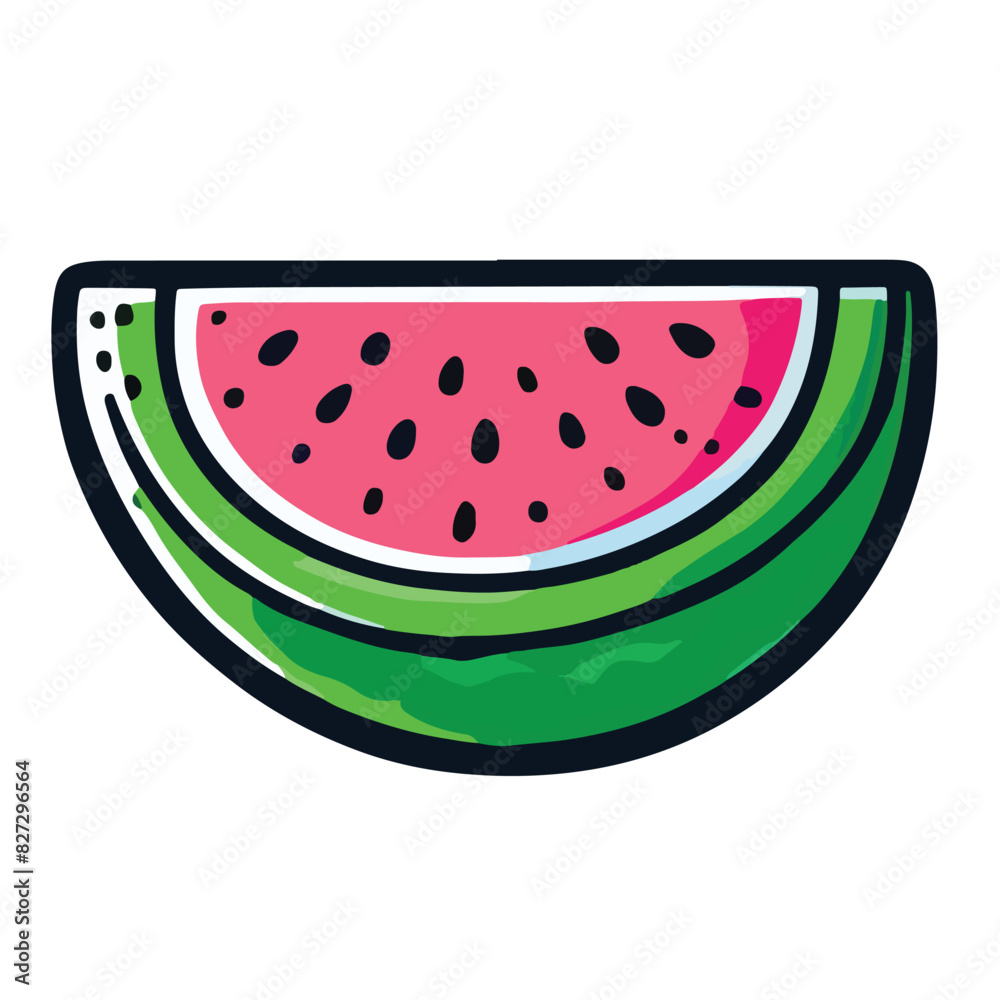 Watermelon Clipart With Summer Typography, Summer Typography Design ...