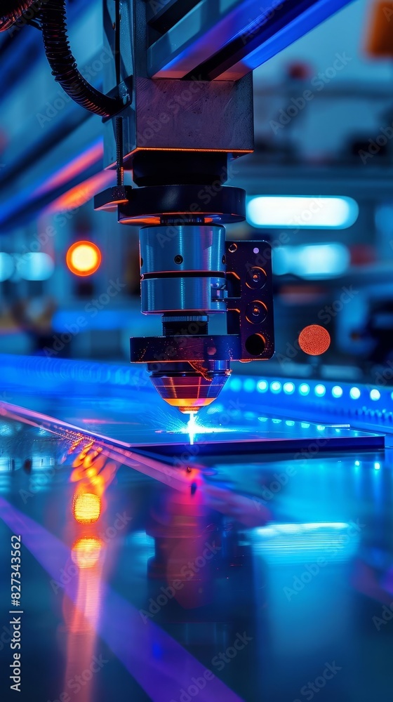 simple straight line being cnc deep cut on a large white mdf mat panel ...