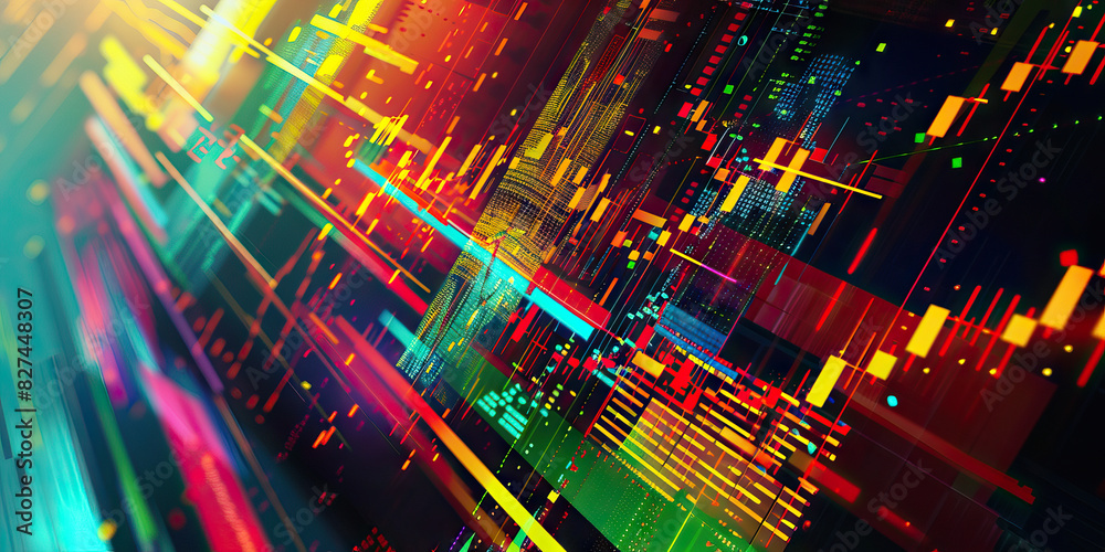 Trading Patterns: Abstract Visualizations of Market Behavior - A series ...