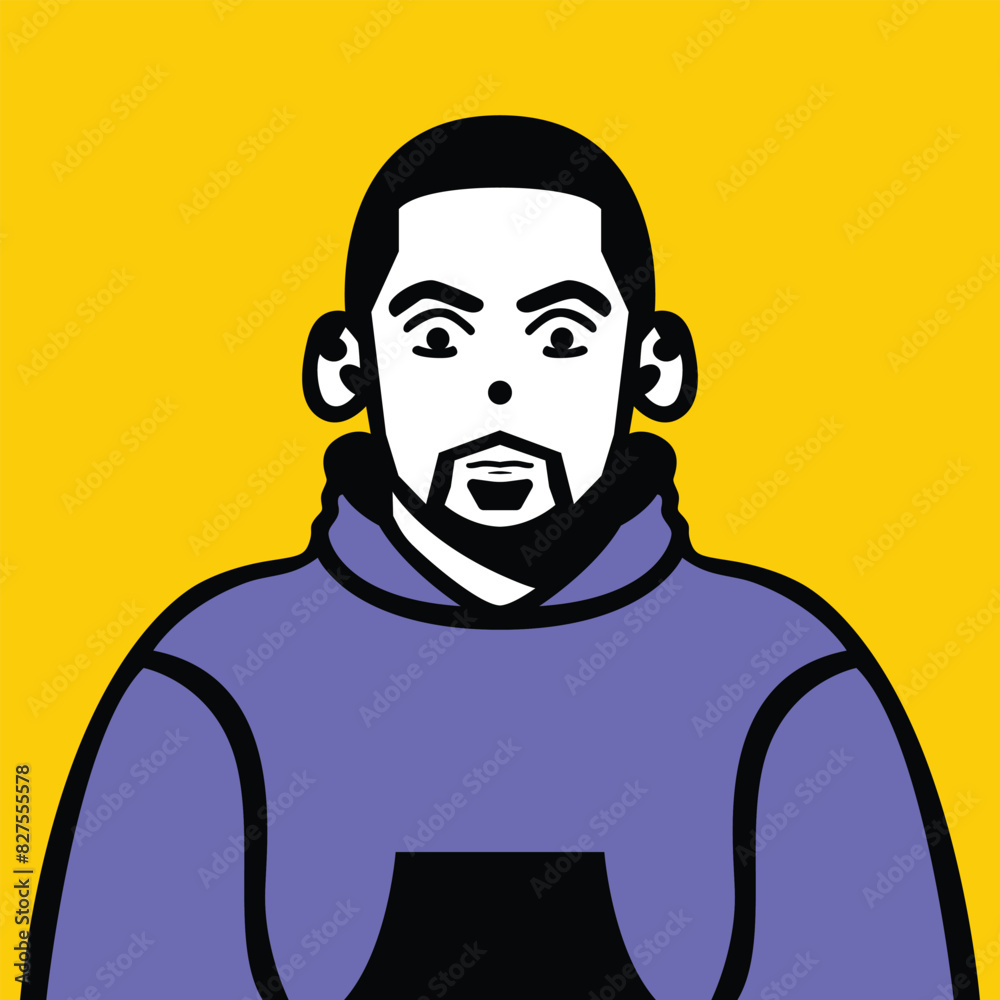 people portraits. Employee avatar, professional person profile picture ...