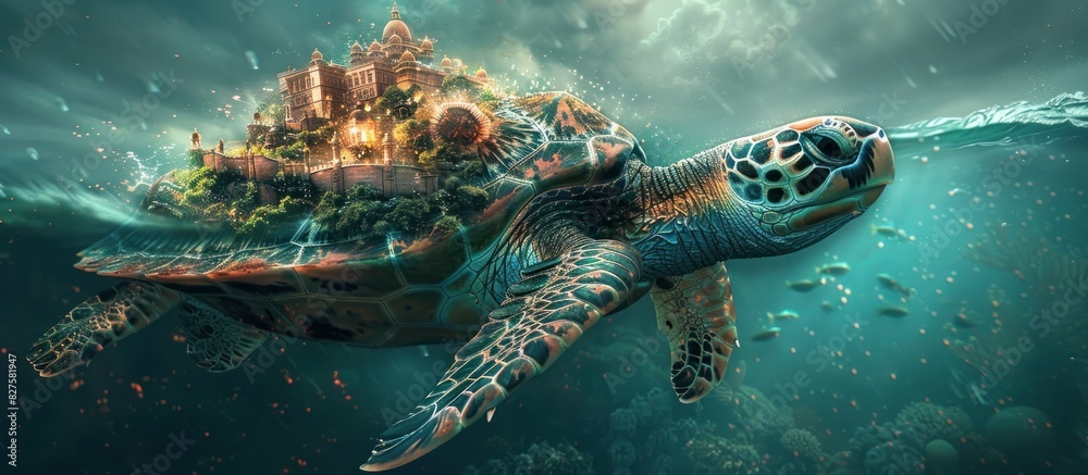 Monsoon Palace A Dramatic Fusion of Indian Architecture on a D Rendered ...