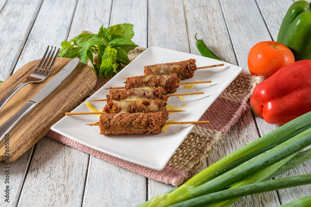 Soya Veg Kebabs are savory and protein-rich appetizers made from a ...