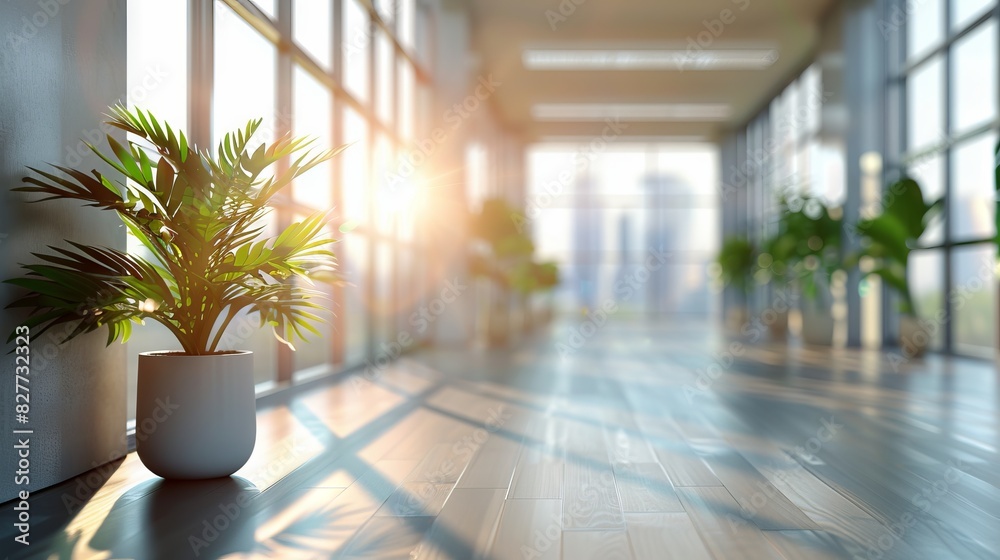 Blurred background of a light modern office. High-resolution Stock ...