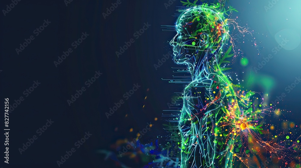 Infographic showing the endocannabinoid system in the human body ...