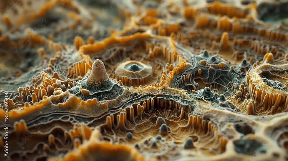 3. **Microscopic Landscapes**: Showcase super macro photographs of ...