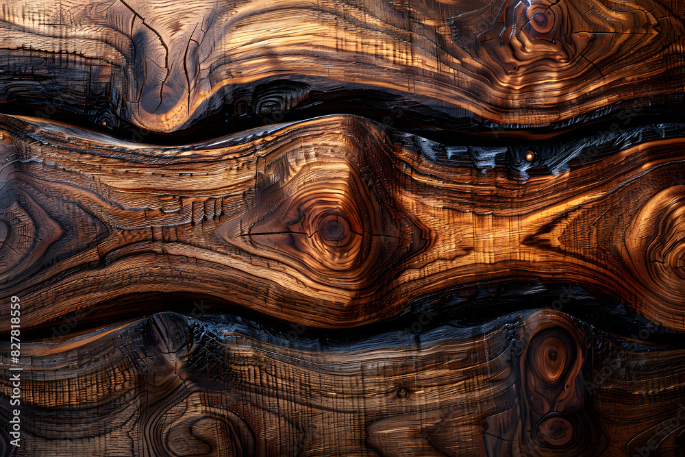 Background showcasing the warm and rich texture of natural wood in ...