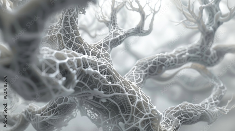 The tree symbolized the interconnectedness of all information with ...