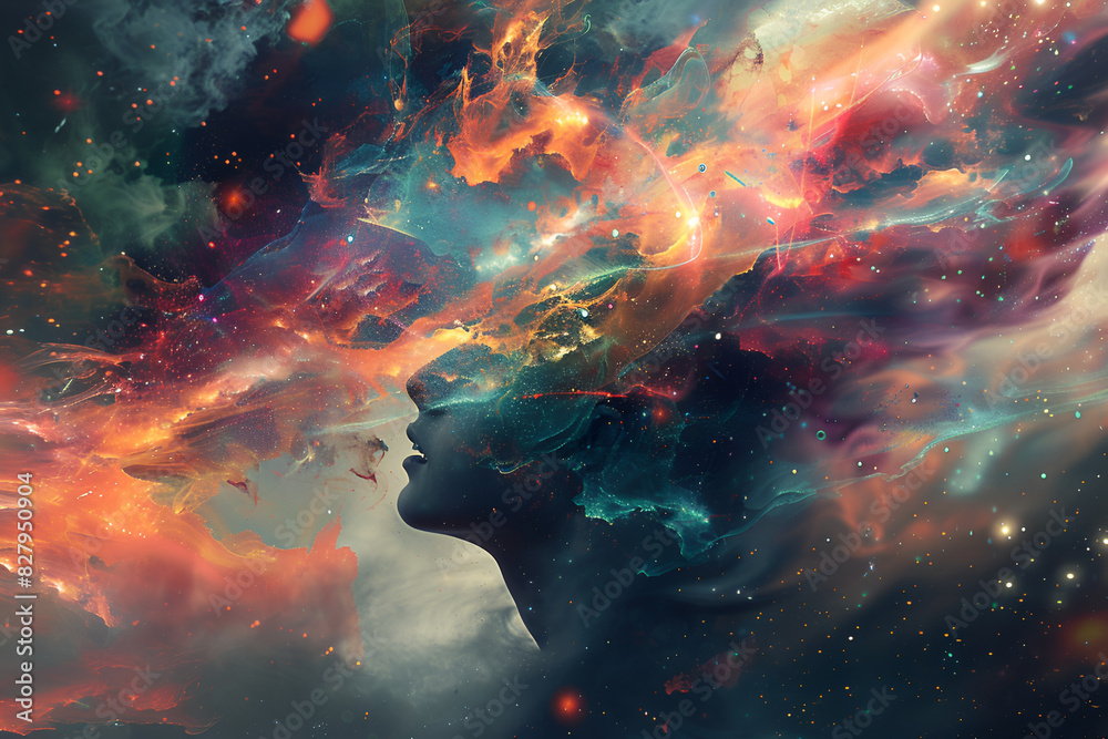 annual collective mind concept art exploding mind inner world dreams ...