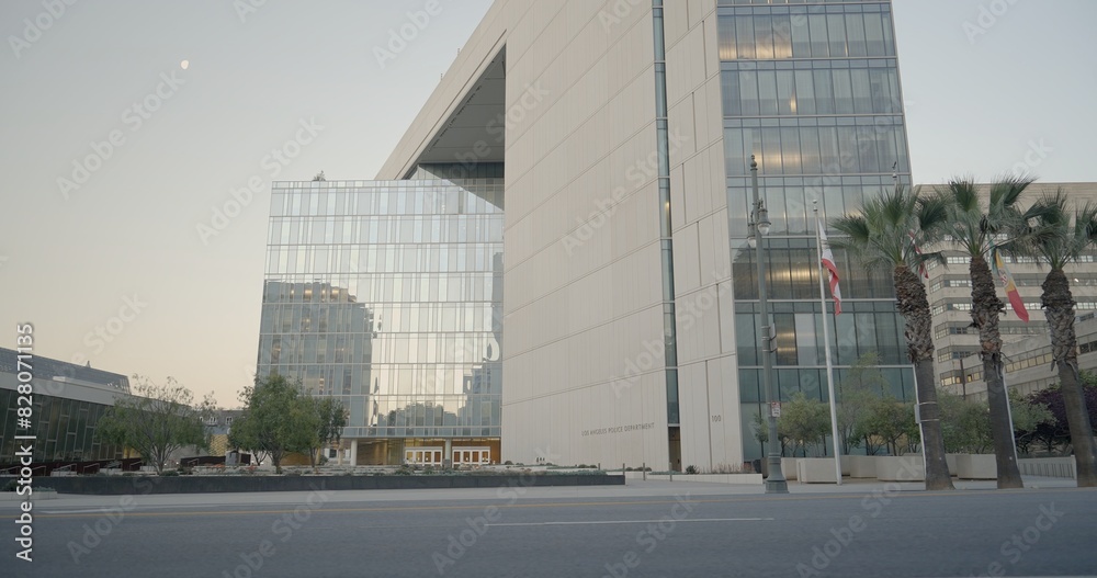 LOS ANGELES, CA, USA, MAY 21, 2024: looking at Los Angeles Police ...